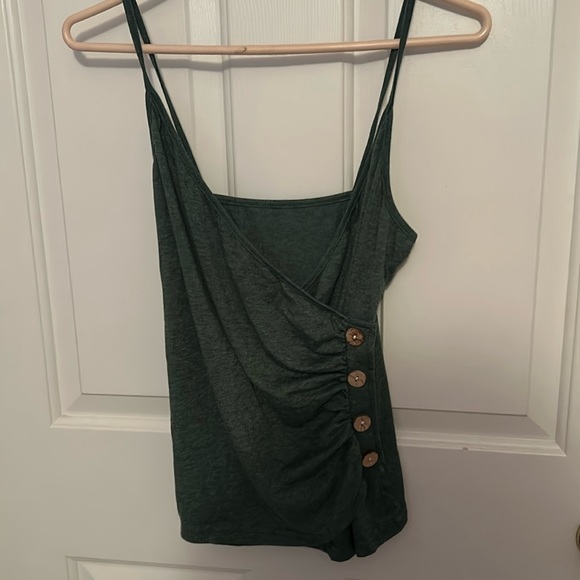 Tops | Womens Cross Front Tank | Poshmark